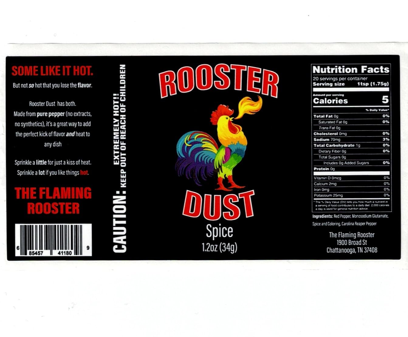 Especias de polvo de gallo – Yaxa Colombia