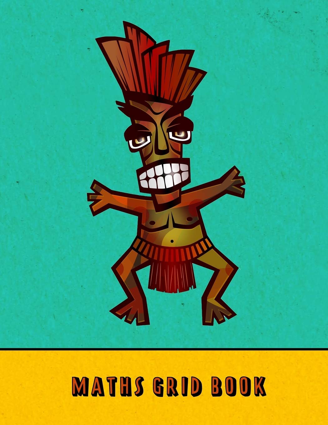 Maths Grid Book: 5mm size graph paper grid book for students or ...