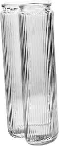 HEMOTON Heart Shaped Glass Vase for Home Decor Modern Decorative ...