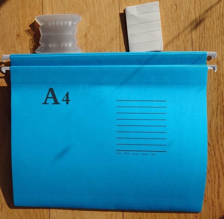 Newthinking A4 Suspension File Organisers, 15Pack Hanging File Folders ...