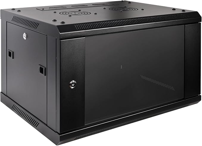Amazon.com: RackPath 6U Professional Wall Mount Server Cabinet Network ...
