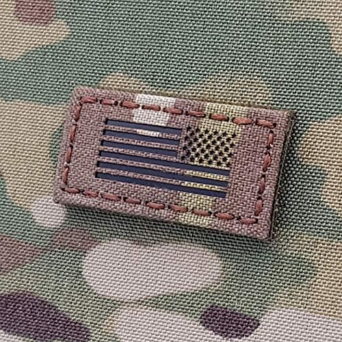 Amazon.com : IR Mini 1x2 America Reversed Flag Multicam OCP USA 50 ...