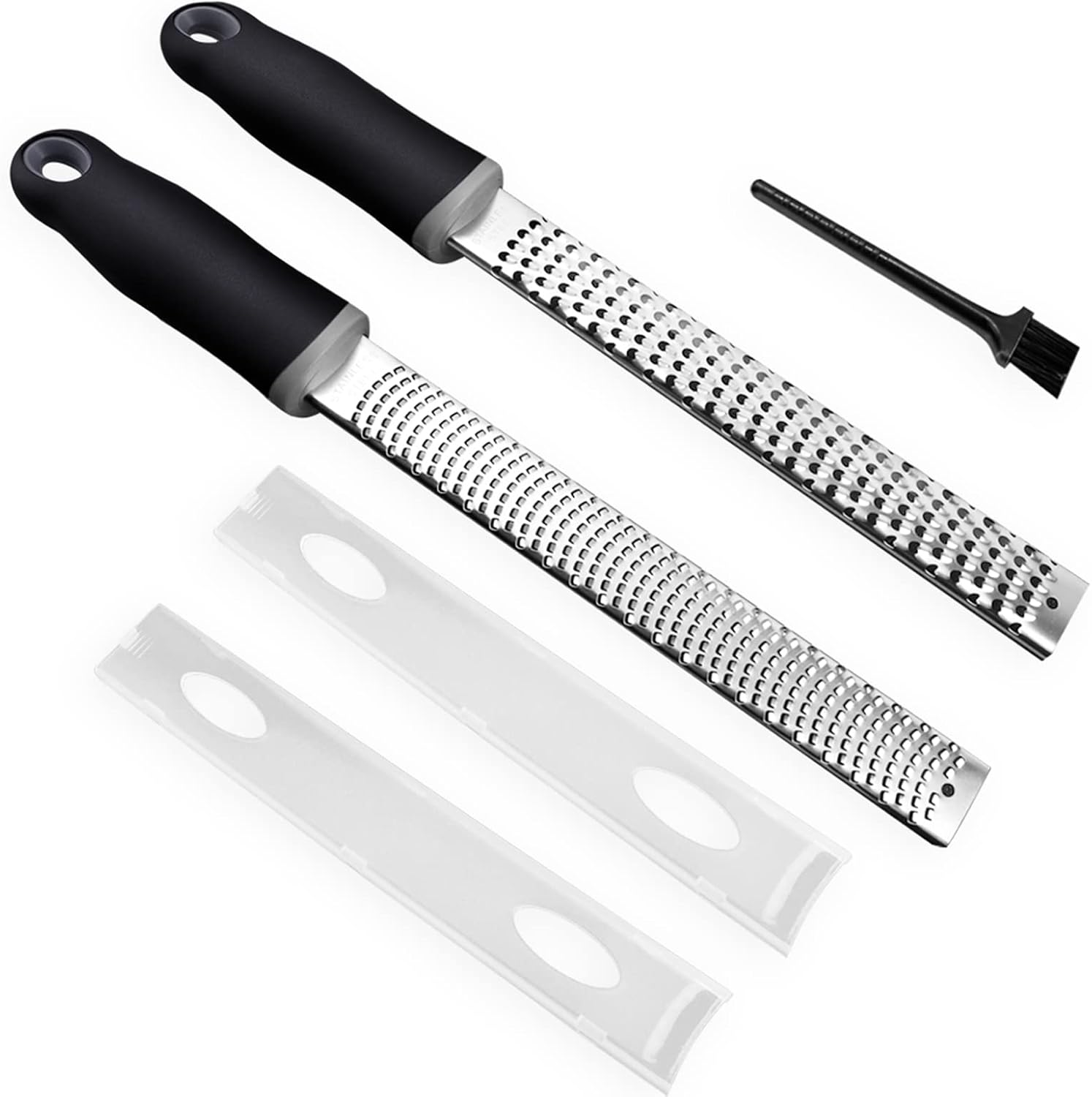 Amazon.com: Pack of 2 Lemon Zester & Cheese Grater Handheld，for ...