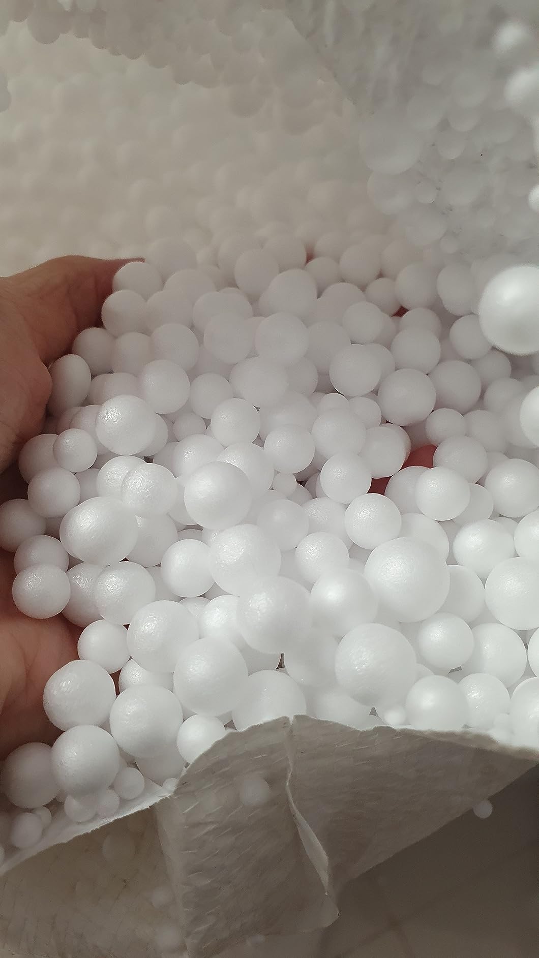 BeansZen White Bean Bag Refill for Bean Bag |High Density White Bean ...