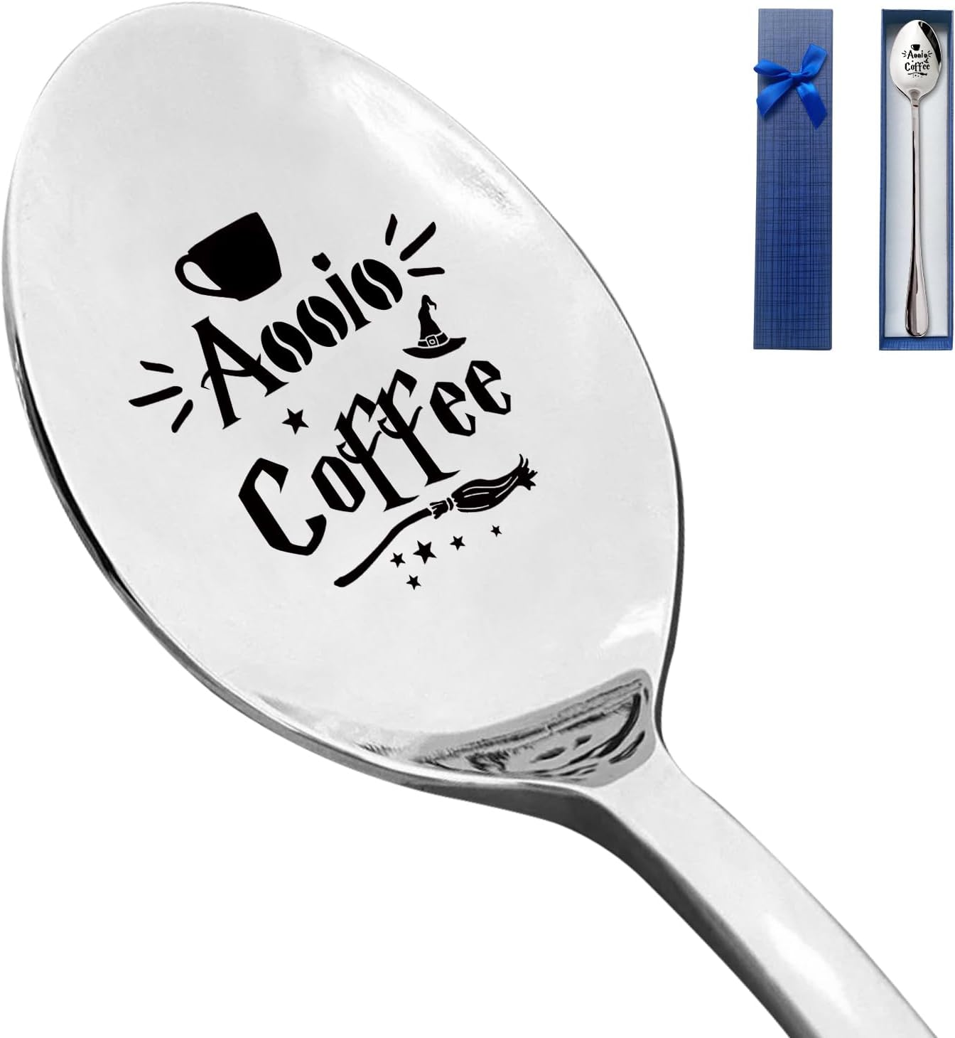 Amazon.com: HSSPIRITZ Magical Coffee Spoon for Muggles and Wizards ...