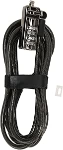 Amazon.com: FOSA Computer Laptop Cable Lock, Theft Deterrent Keyless ...
