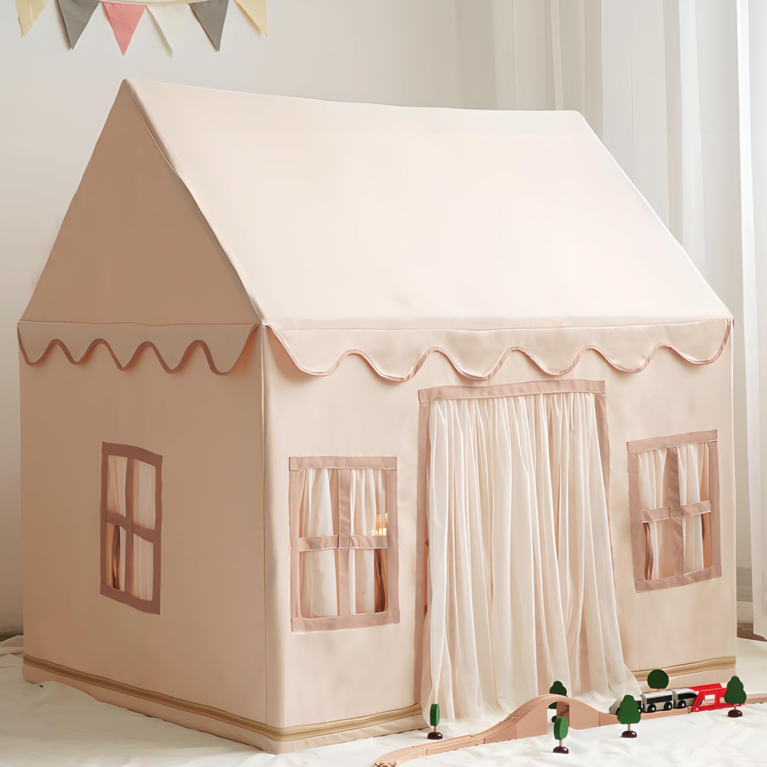 Amazon.com: RongFa Playhouse Play Tent for Kids-Portable Children Play ...
