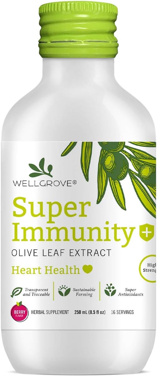 Amazon.com: WellGrove Immunity Booster Olive Leaf Extract | All Natural ...