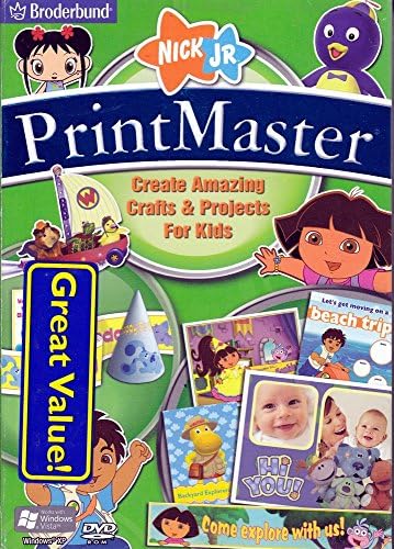 Amazon.com: PrintMaster Nick Jr. : Clothing, Shoes & Jewelry