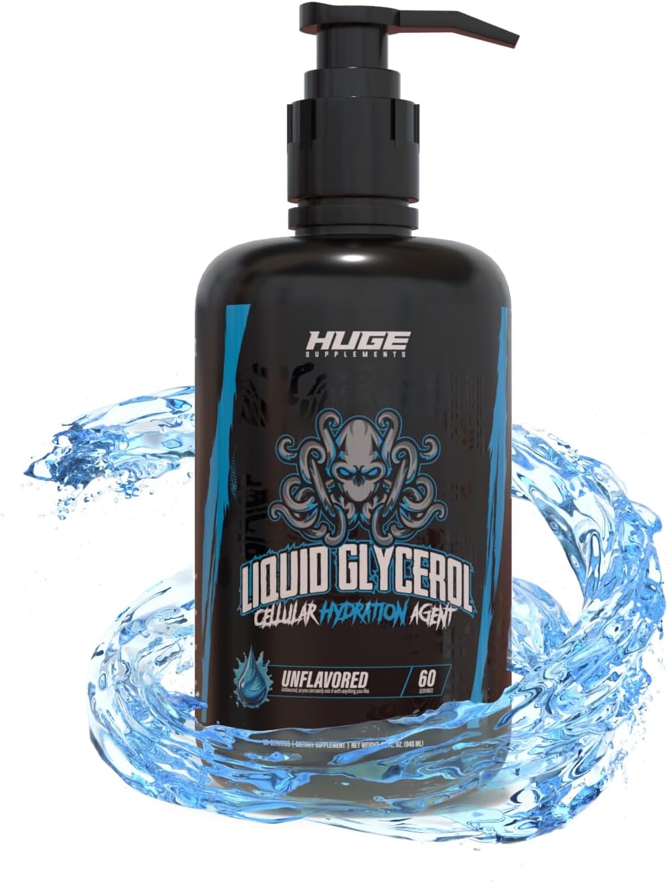 Amazon.com: Huge Supplements Liquid Glycerol Supplement, Enhances ...