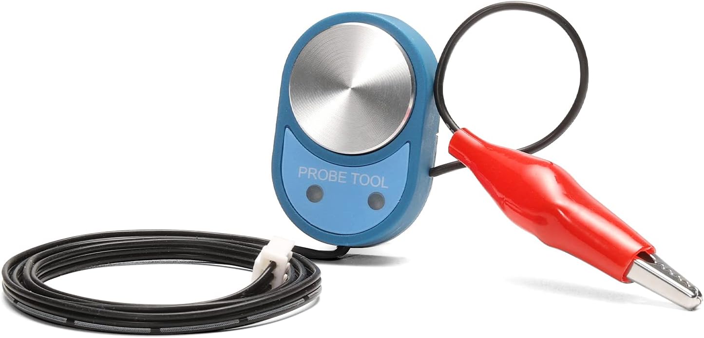 FoxAlien CNC Z-axis Router Tool Setting Probe Z-probe 2-pin Touch Plate ...