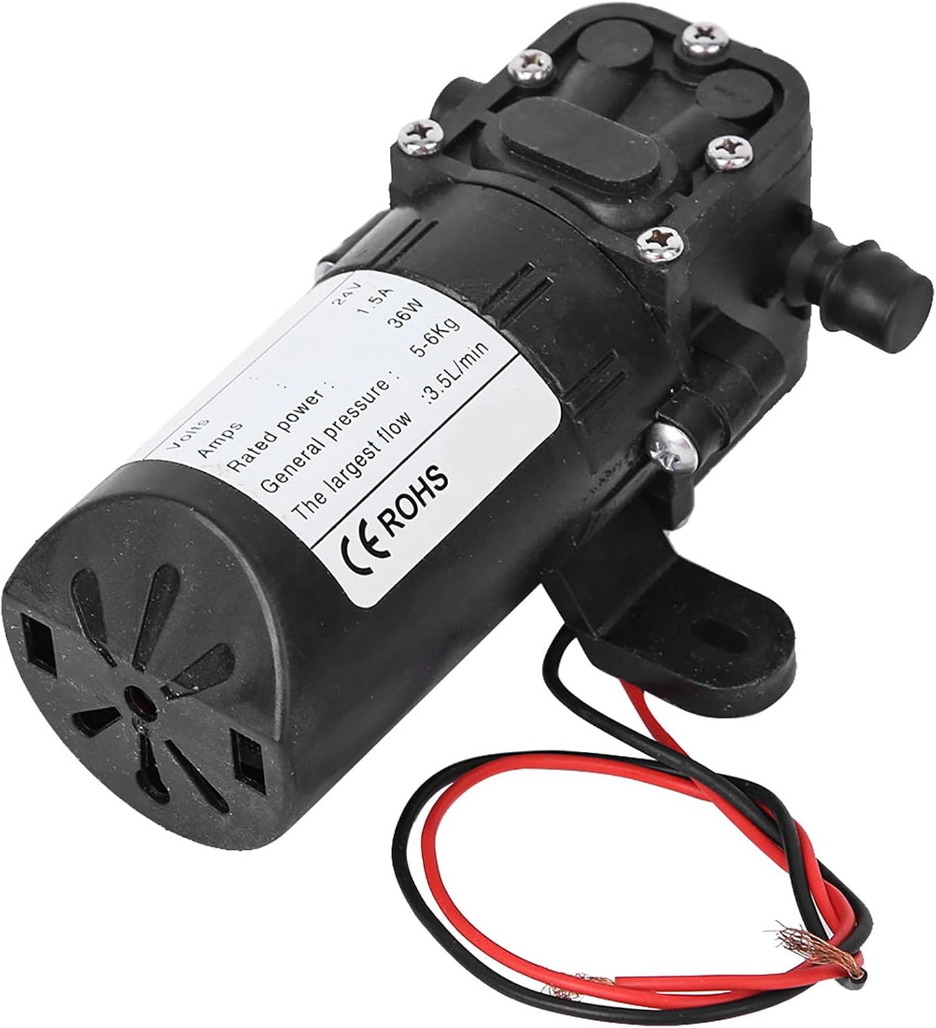 Amazon.com: Sprayer Pump 12 Volt, High Pressure Double Straight Tube ...
