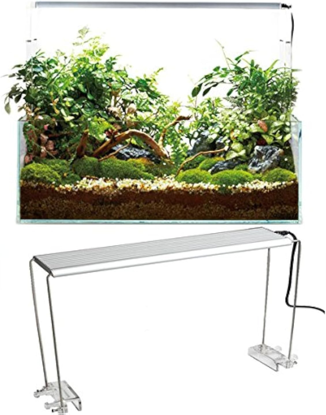4pcs Stainless Steel Aquarium Stand For Aquatic High Led Light ...