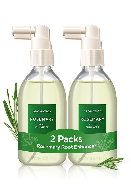 Amazon.com: AROMATICA Root Enhancer (2 Packs) Rosemary Water Spray for ...