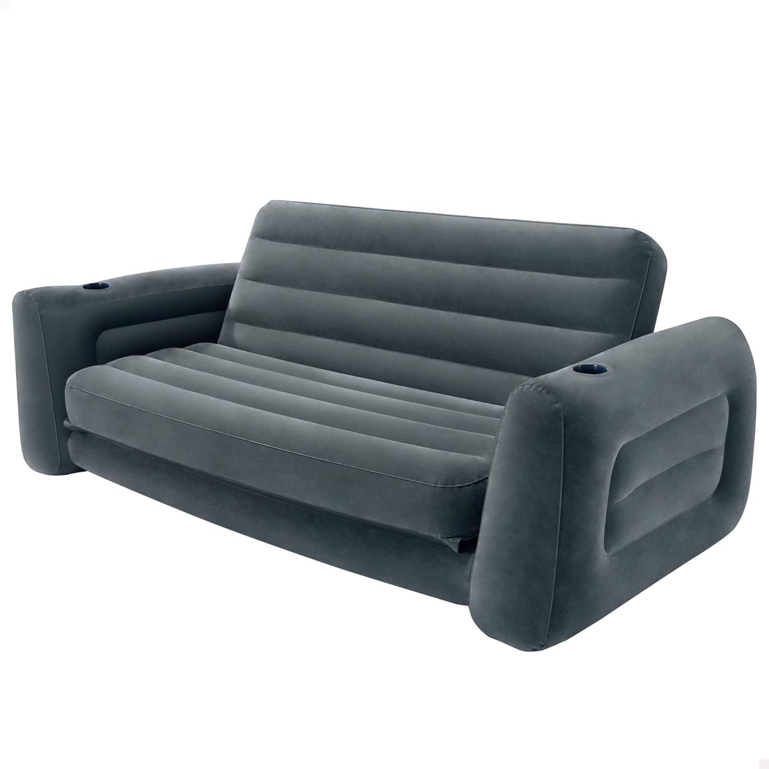 Intex Polyvinyl Chloride Pull-Out Sofa 66552 (Without Pump), Grey ...
