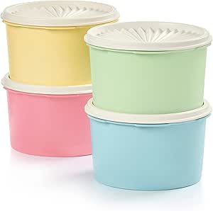 Tupperware Heritage Collection 8 Piece Food Storage Canister Set in ...