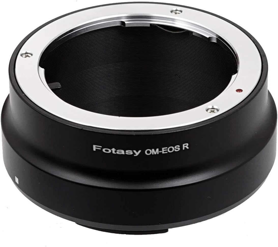 Amazon.com : Fotasy Olympus OM Lens to Cannon EOS RF Mount Adapter, OM ...