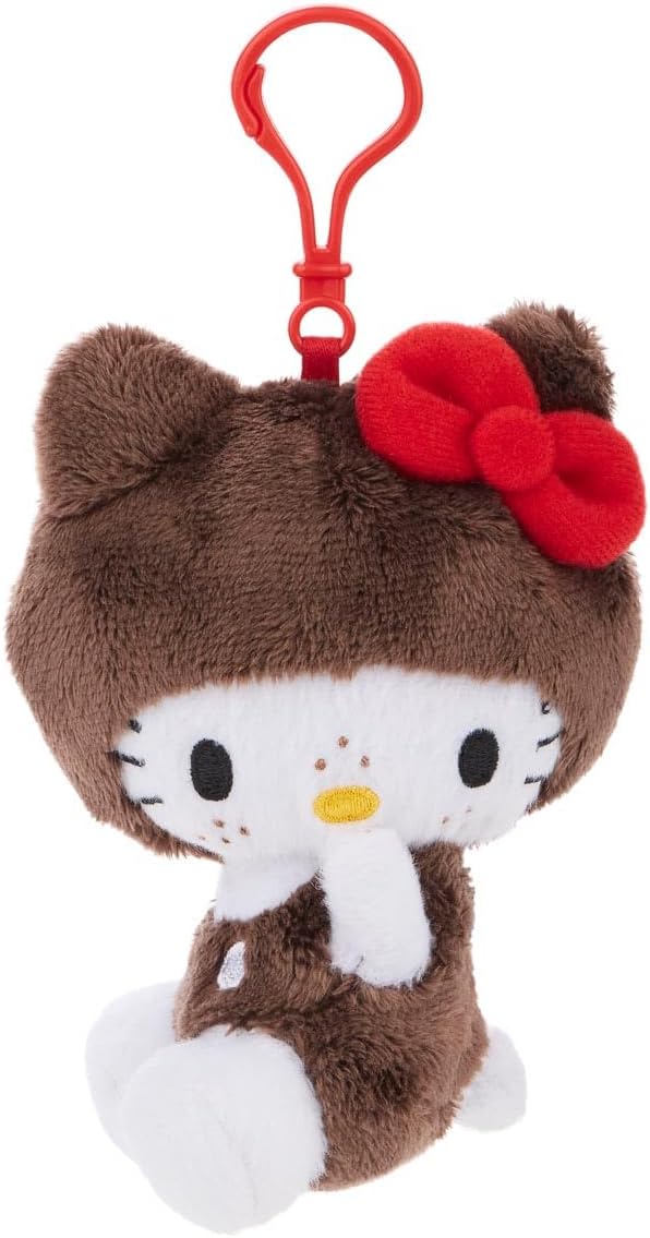Amazon.com: MONCHHICHI x Hello Kitty Costume Keychain Plush Doll - 4 ...