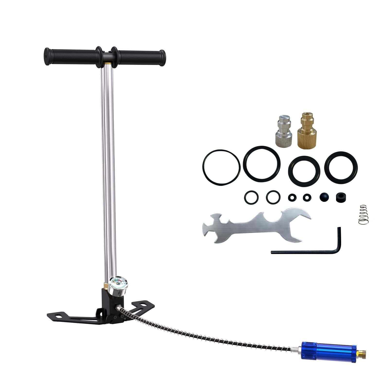 Buy THAISTONE High Pressure Hand Pump PCP Air Pump 4500 Psi/30Mpa ...