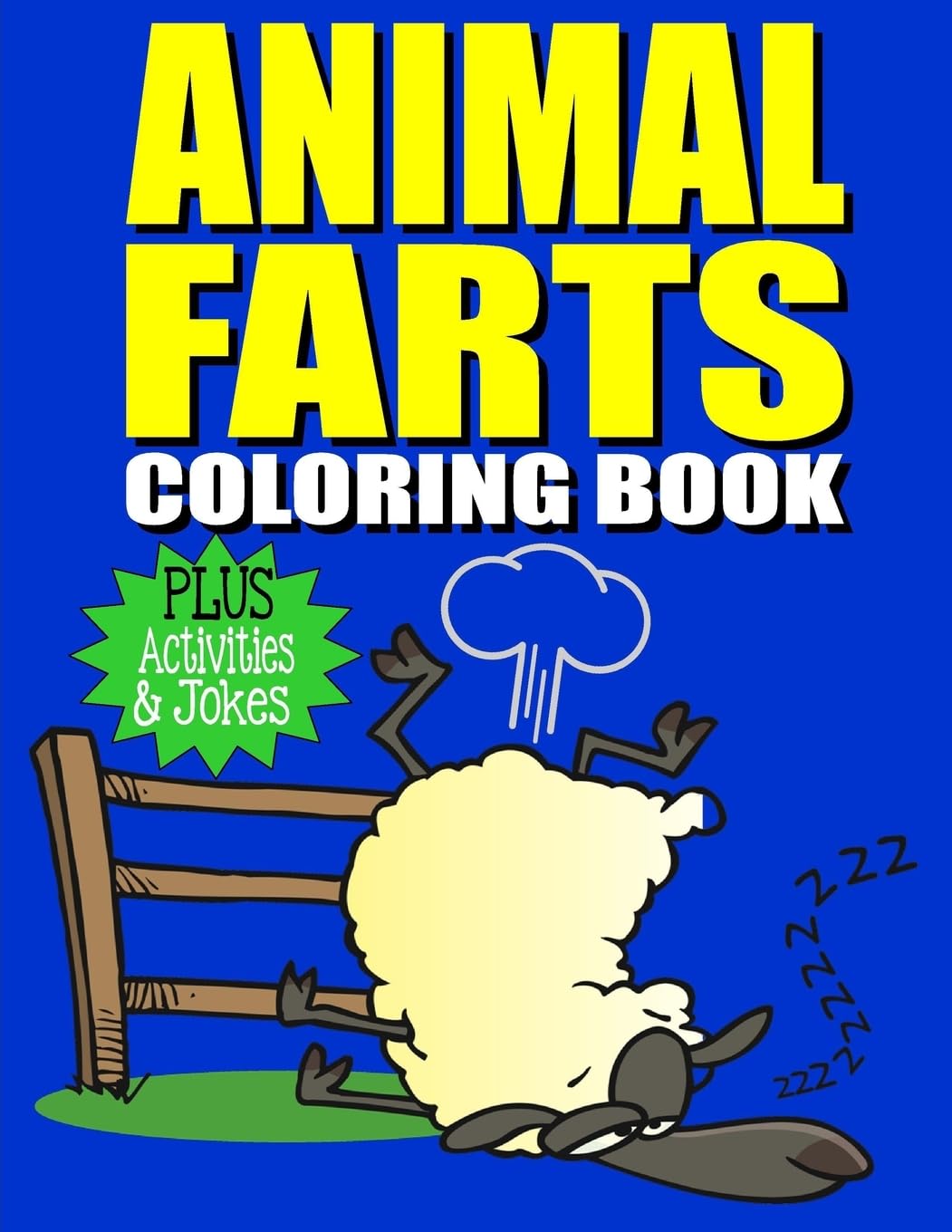 Amazon.com: Animal Farts: Funny Farting Animals Coloring Book & Fart ...