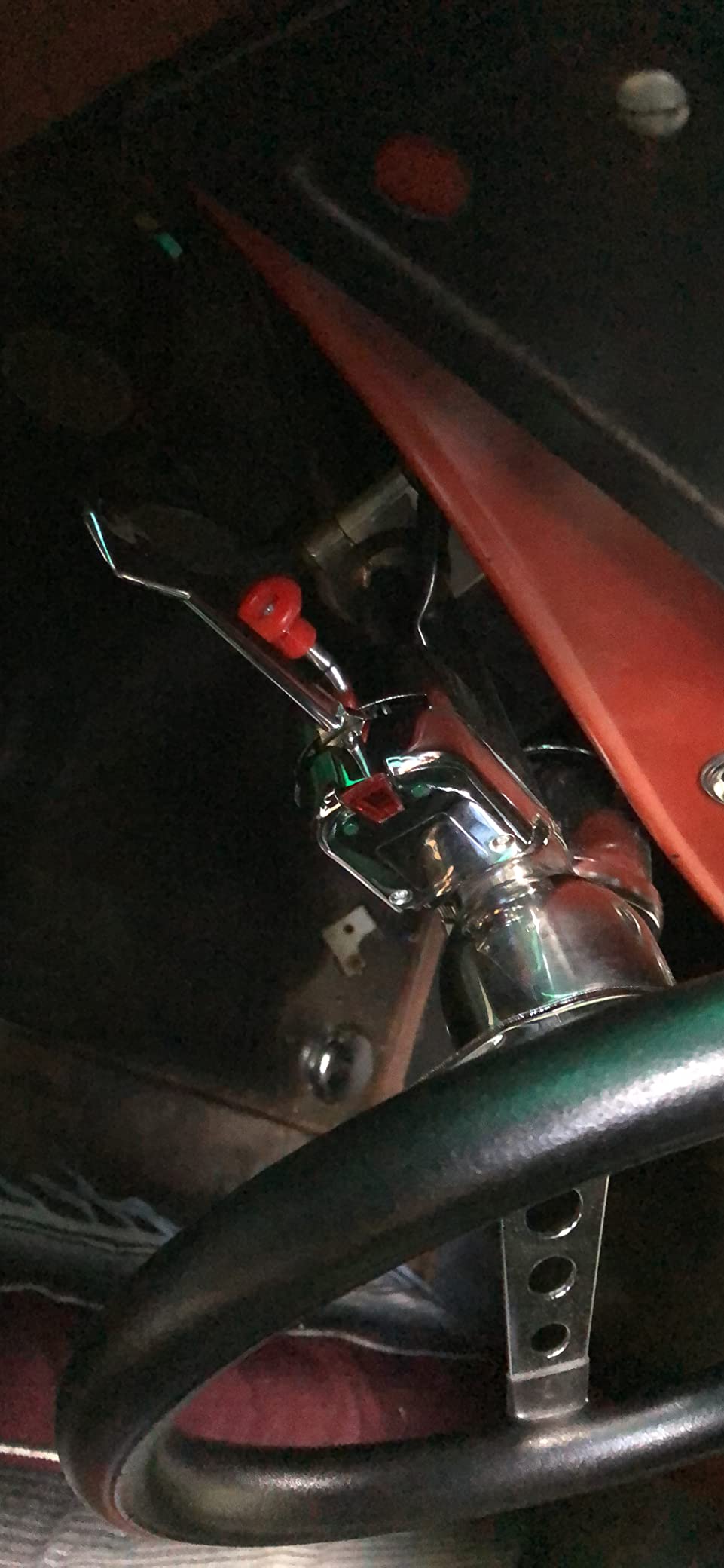 12V Universal Street Hot Rod Chrome Turn Indicator Switch for Car Truck ...