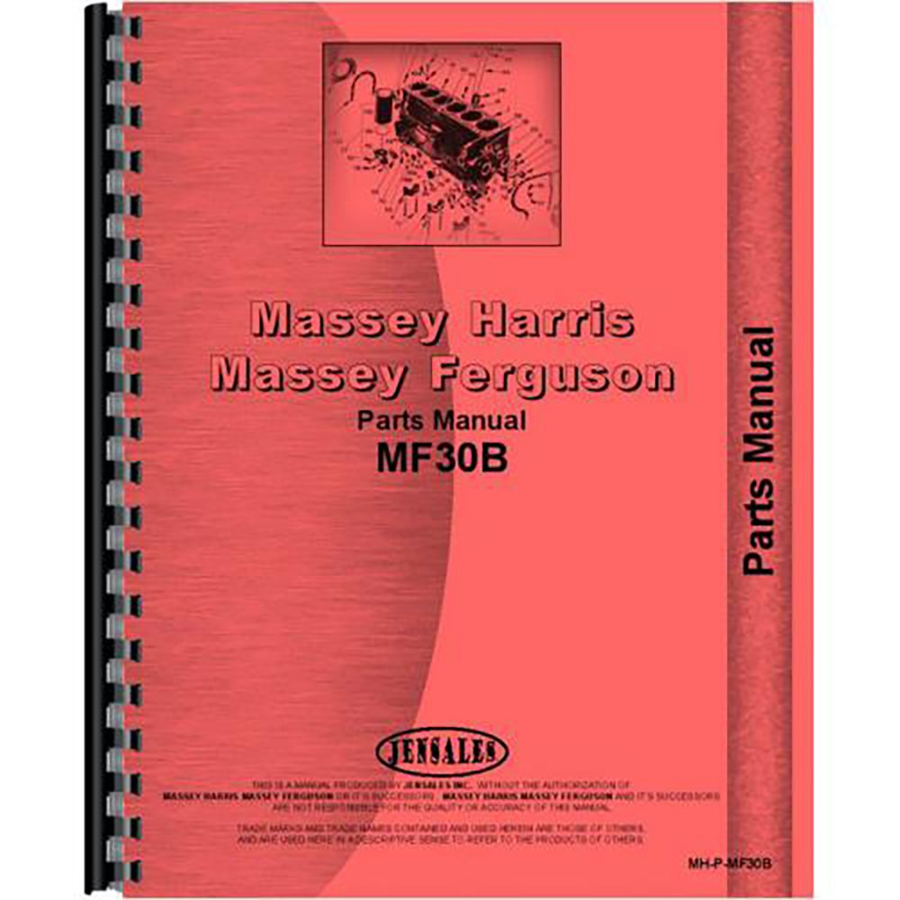 New Massey Ferguson 30B Tractor Parts Manual : Amazon.in: Books