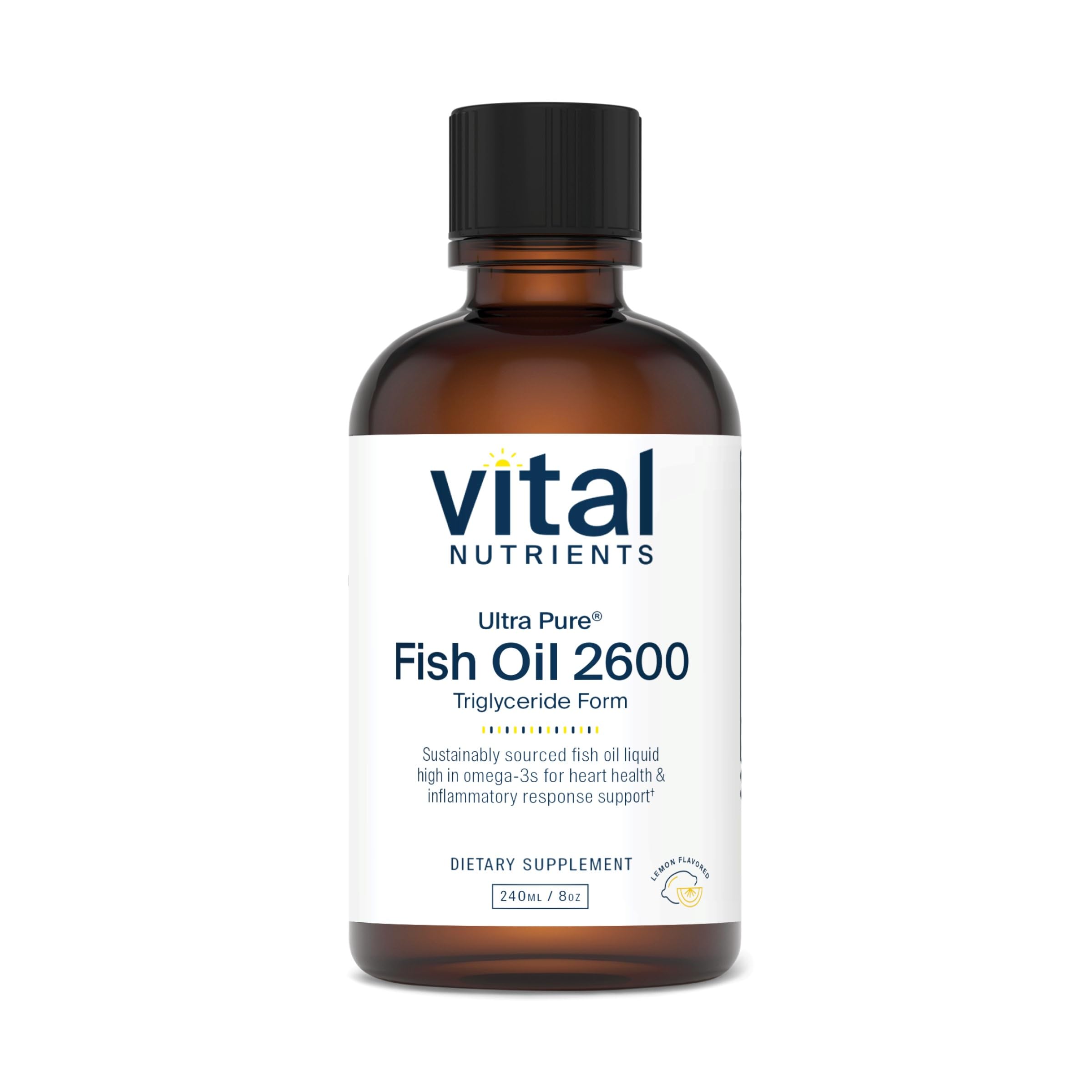 Amazon.com: Vital Nutrients - Ultra Pure Fish Oil 2600 (Pharmaceutical ...