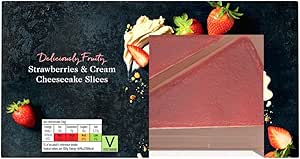 Co-op Strawberries & Cream Cheesecake Slices 148g : Amazon.co.uk: Grocery