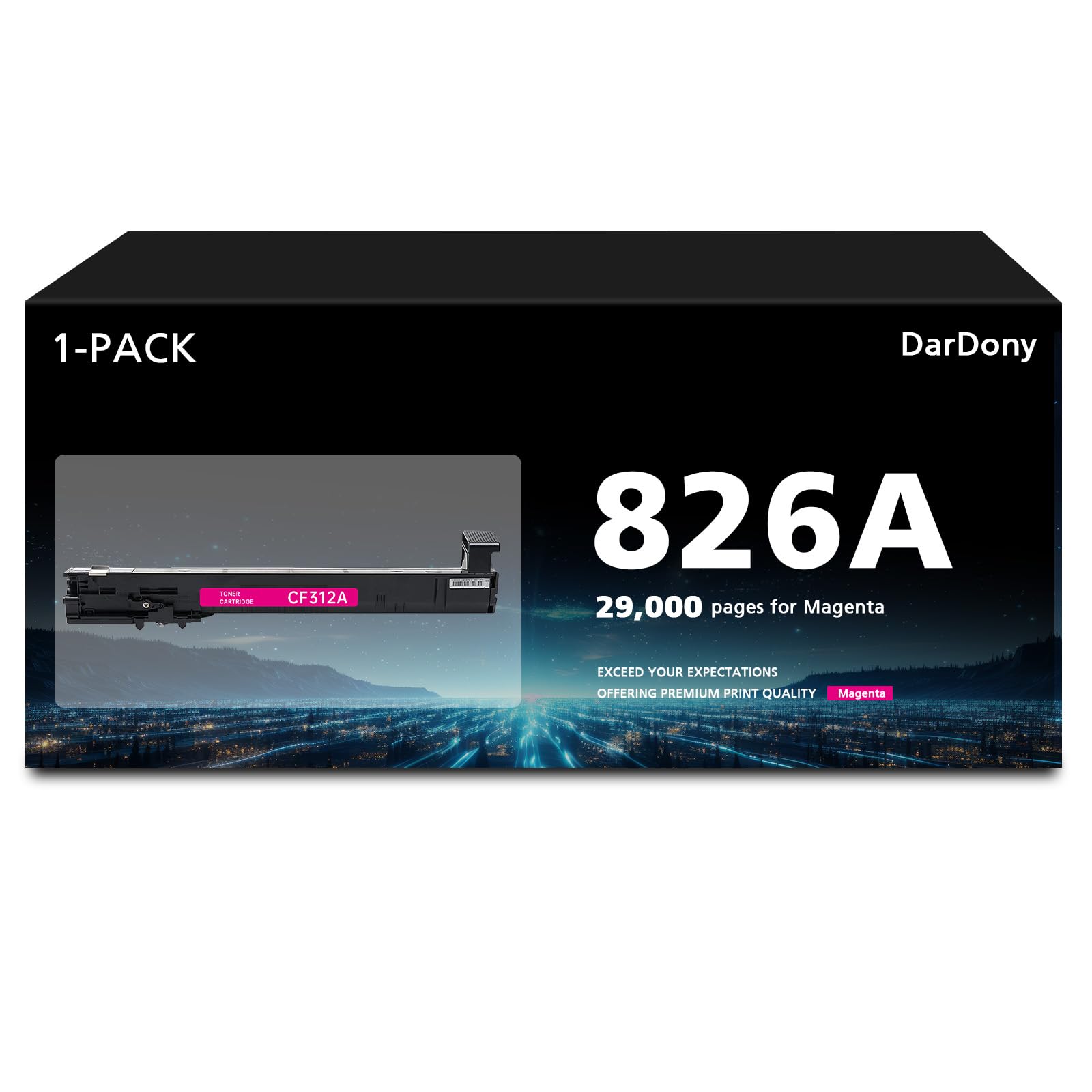 Amazon.com: 826A CF313A High Yield Toner Cartridge Compatible with HP ...