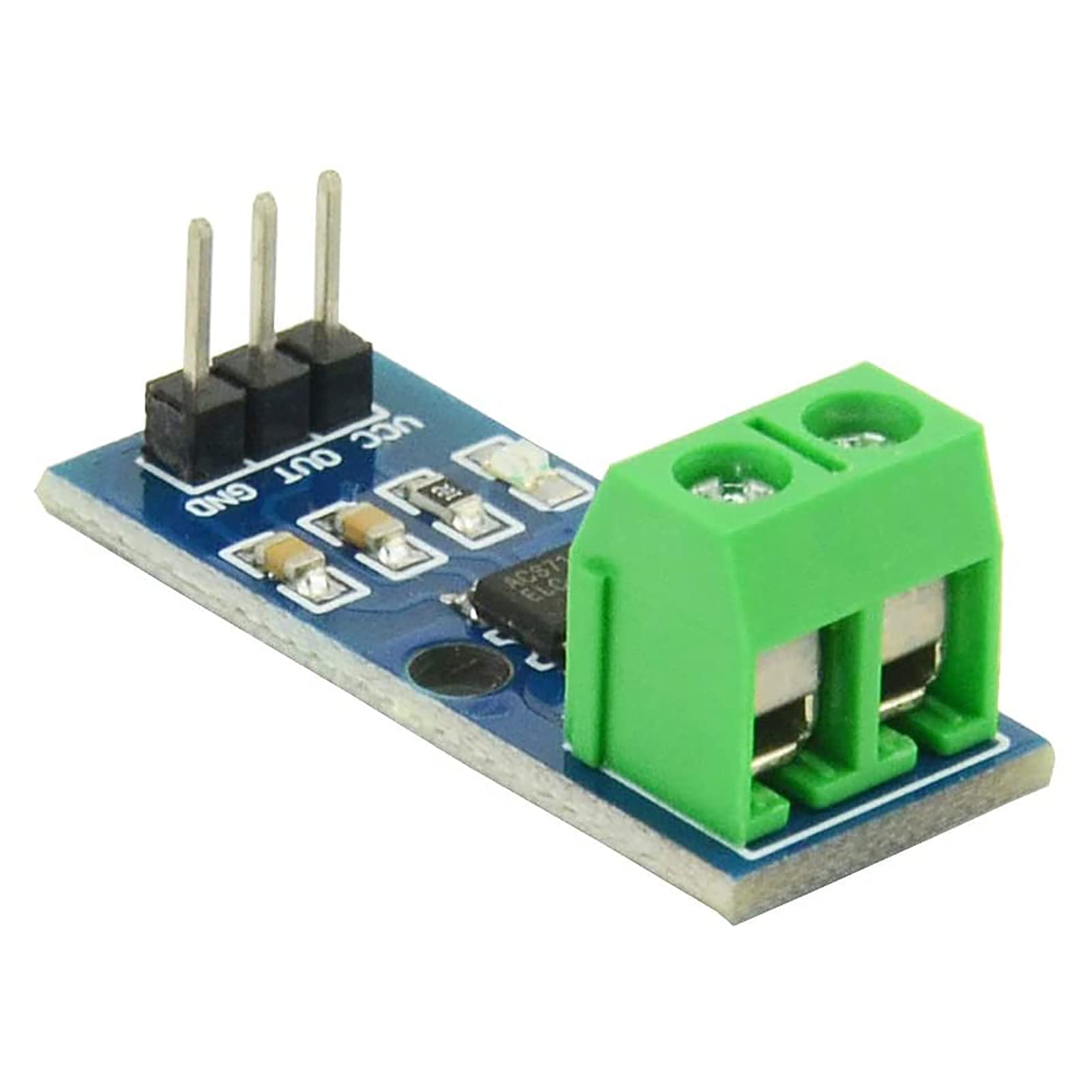 Buy Delaman Current Sensor Acs712 5a Range Current Sensor Module 5v Pin Pcb Board On Board Power