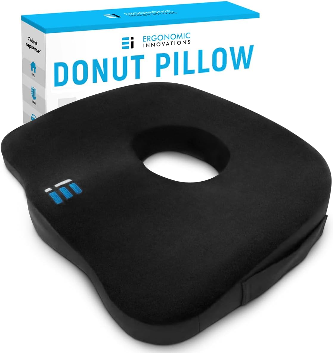 Amazon.com: Everlasting Comfort Donut Pillow for Hemorrhoids, Tailbone ...