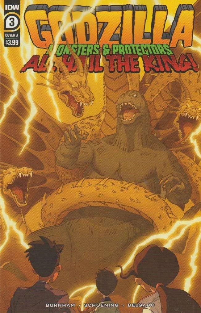 Amazon.com: Godzilla: Monsters And Protectors All Hail the King! #3A VF ...
