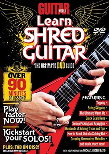 Amazon.com: Guitar World - Learn Shred Guitar: The Ultimate DVD Guide ...