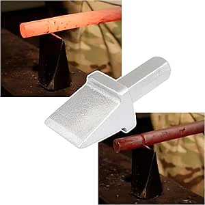 Bonbo Blacksmith Anvil Hardy Cutter Tool 3/4 inch Shank Cutter Shaft Hot Cut Tool Fit for the ...
