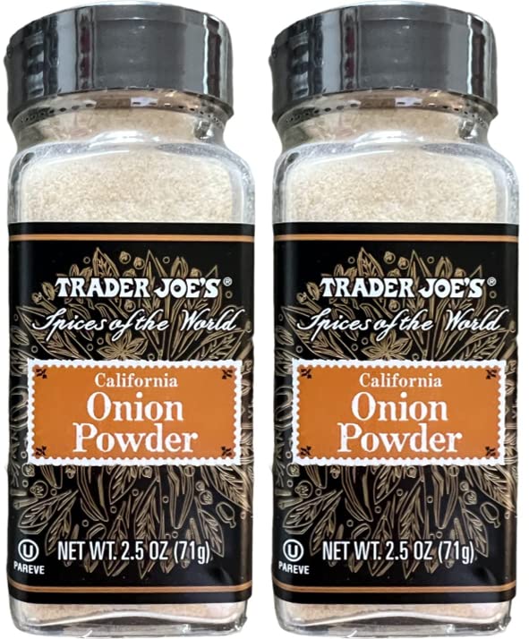 Amazon.com : Trader Joe's California Onion Powder - Pack 2 : Grocery ...