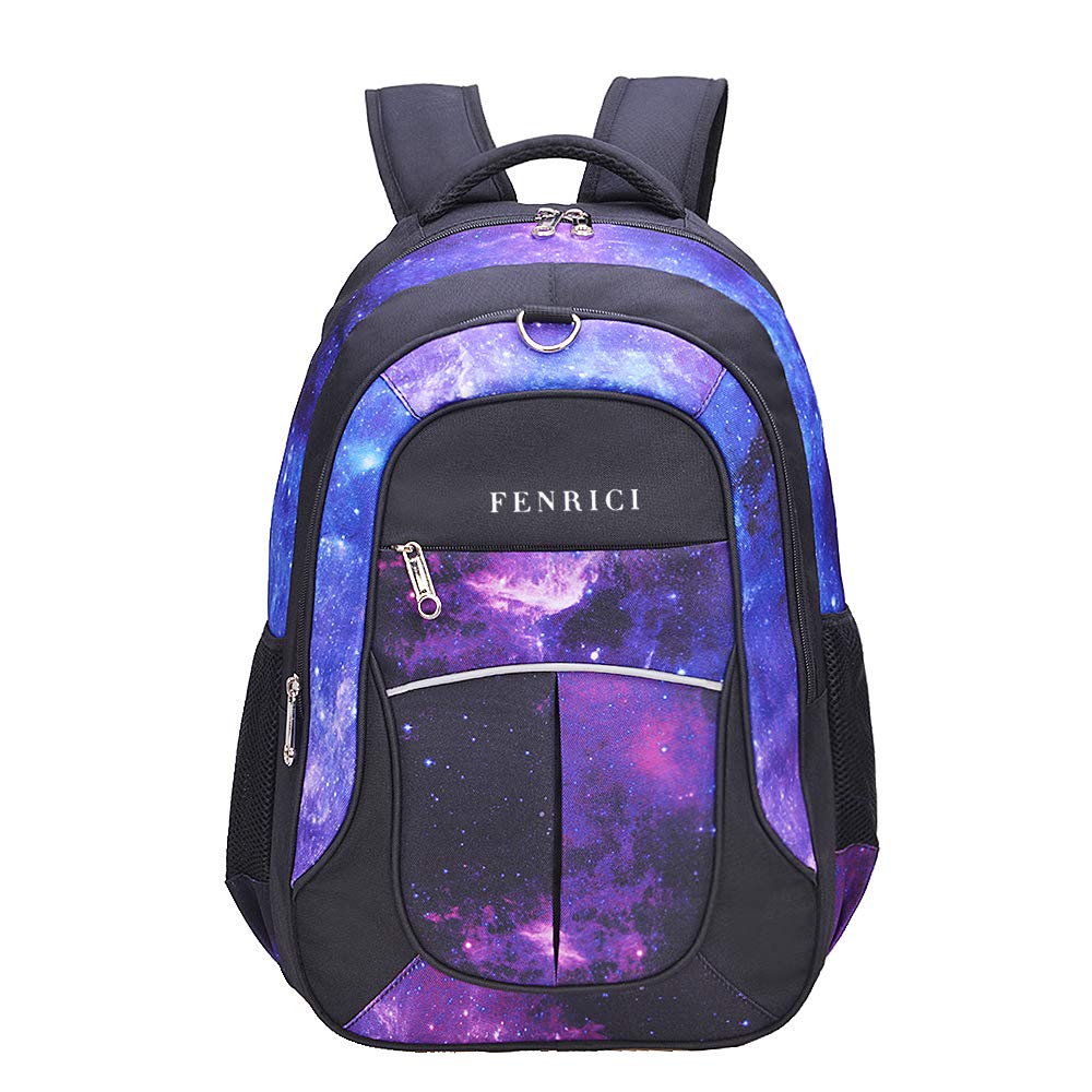 Amazon.com | Fenrici Large Kids Backpack for Boys, Girls, 18 Inch Book ...