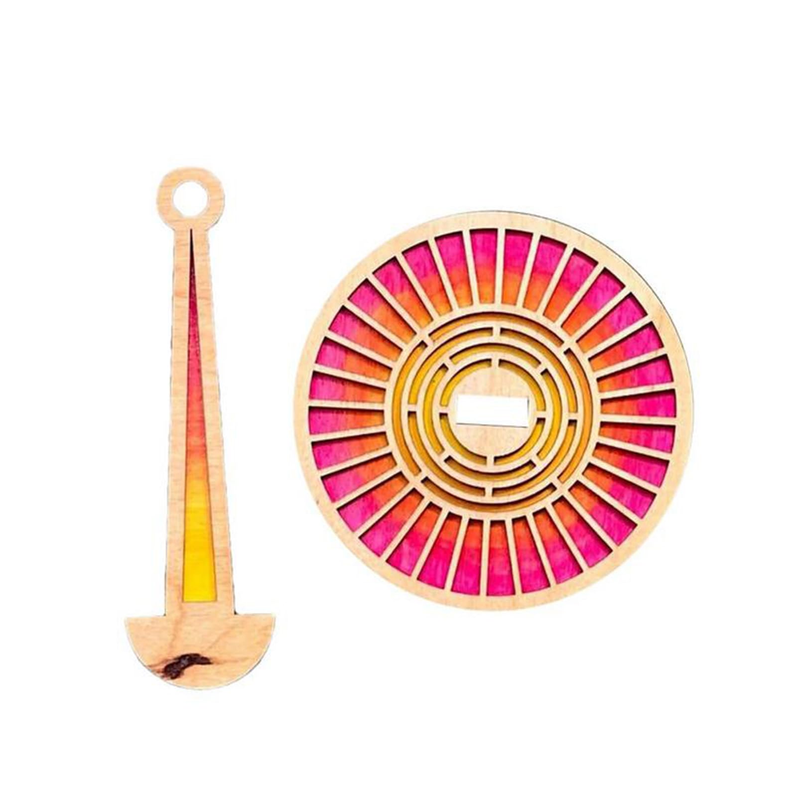 Amazon.com: Portable Wooden Yarn Holder Portable Wrist Yarn Holder ...