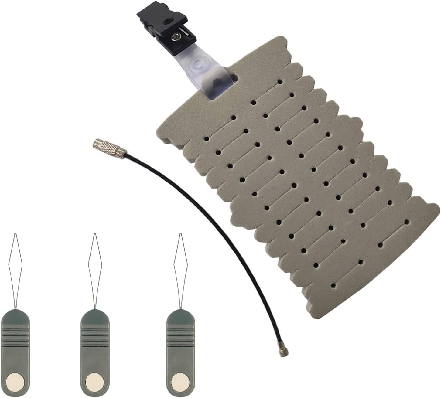 Amazon.com: Aventik Fishing Hook Threader Set - with Line Cutter Zinger ...