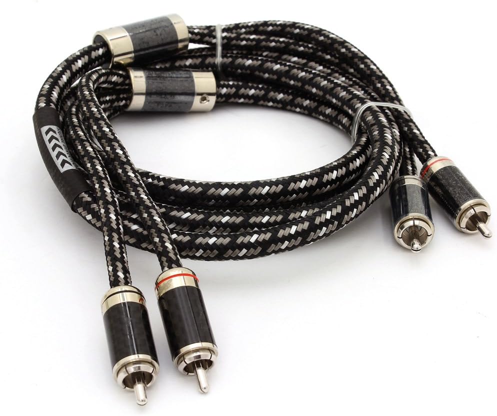 Amazon.com: Stinger SI423 3 -Foot of 2-Channel 4000 Series RCA ...