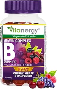 Amazon.com: Vitanergy Vitamin B Complex-Energy Level and Mood Booster ...