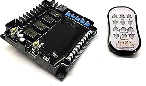 GAMA Electronics RF Remote Control System, 12VDC 4-Motor Polarity ...