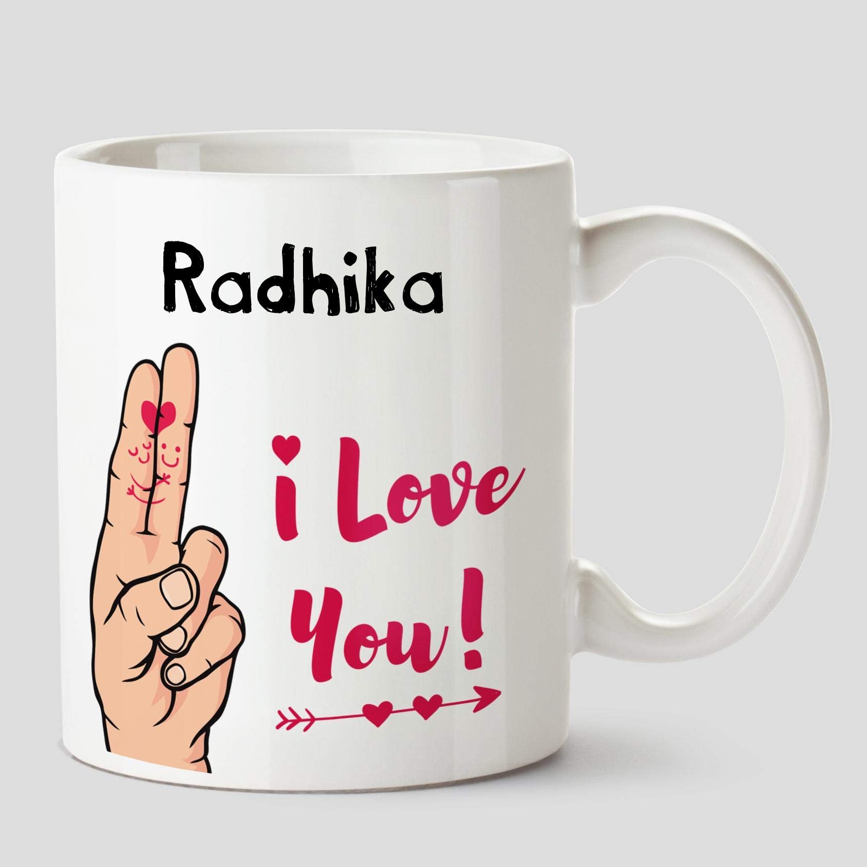 I Love You Radhika Logo