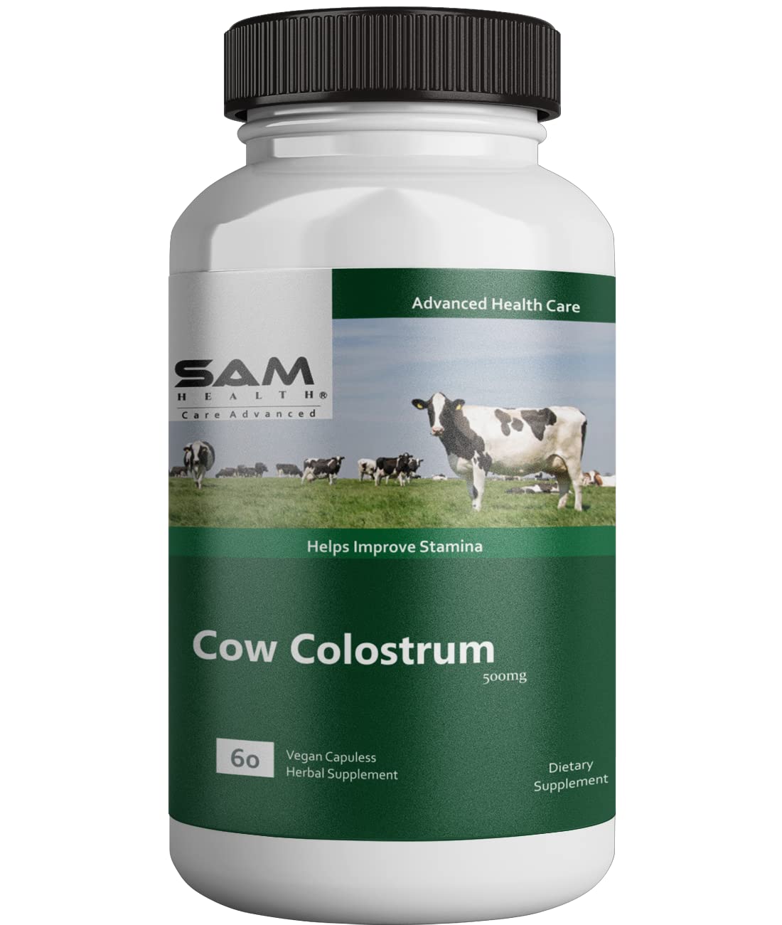 Buy Sam Health Cow Colostrum – 60 Capsules | Natural Immune Booster, Gut Health & Recovery ...