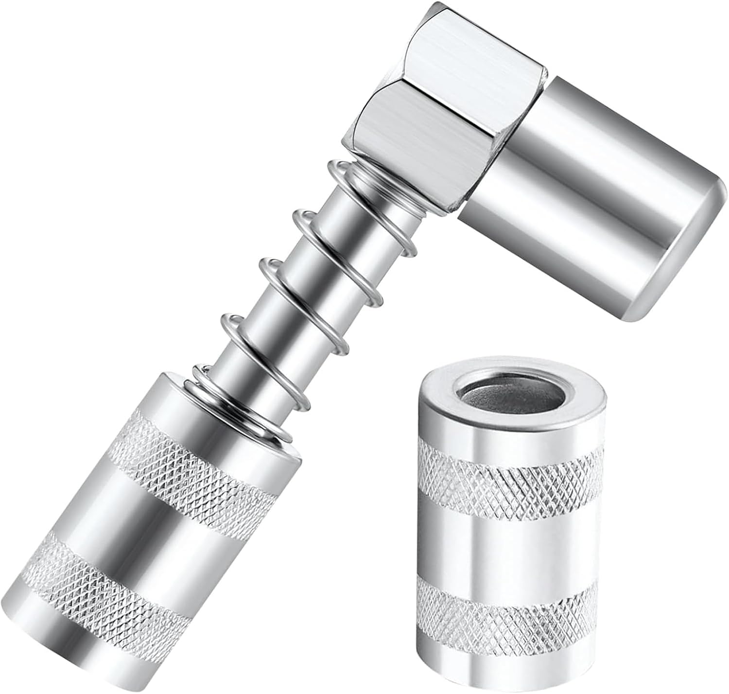 Amazon.com: CEGWISP 90 Degree Grease Coupler Adapter on to Grease ...