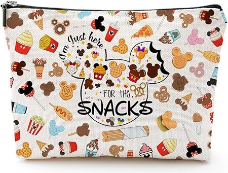 Amazon.com: Byqone Cute Cartoon Mouse Print Makeup Bag for Women, Magic ...