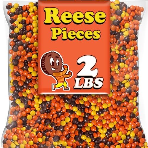 Amazon.com: Reese Pieces Peanut Butter Candy, Bulk 2 Lbs, Milk ...