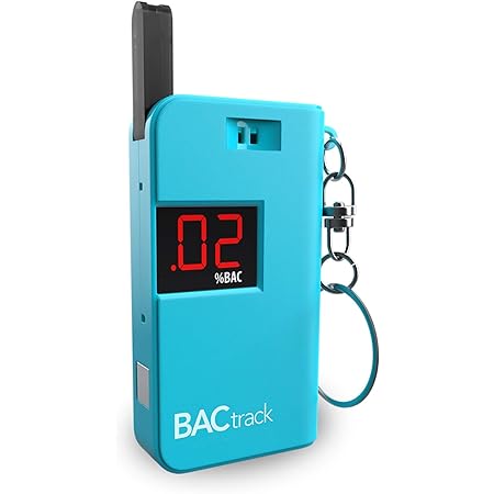 Amazon.com: BACtrack Go Keychain Breathalyzer (White) | Ultra-Portable ...