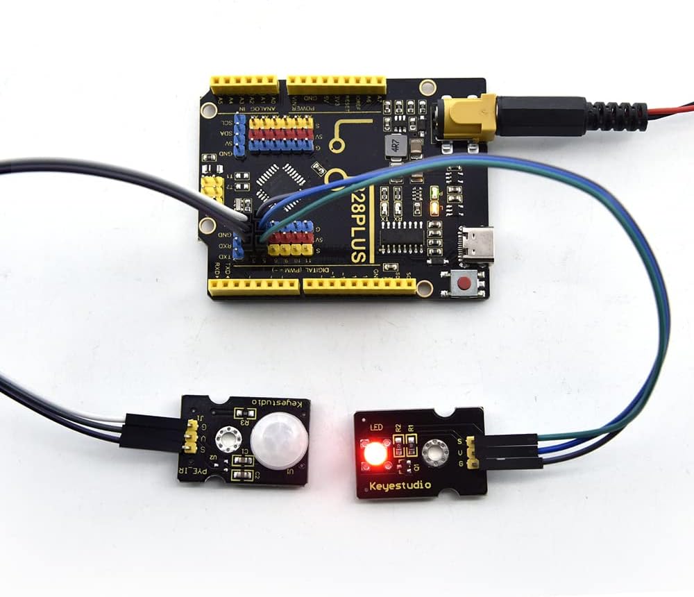 Buy KEYESTUDIO 328 Plus Development Board Compatible with Arduino R3 ...