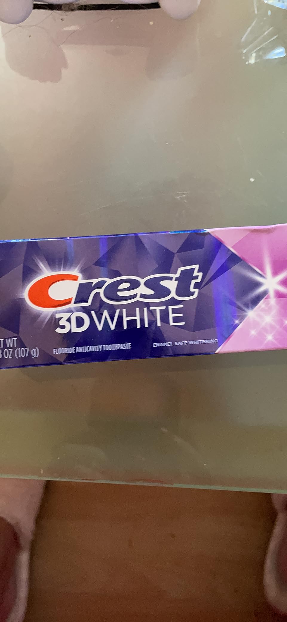 Crest 3D White, Whitening Toothpaste, Radiant Mint, 4.8 Ounce, Pack of ...