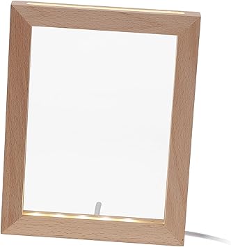 Amazon.com: Uonlytech Glowing Photo Frame Night Light LED Photo Frame ...